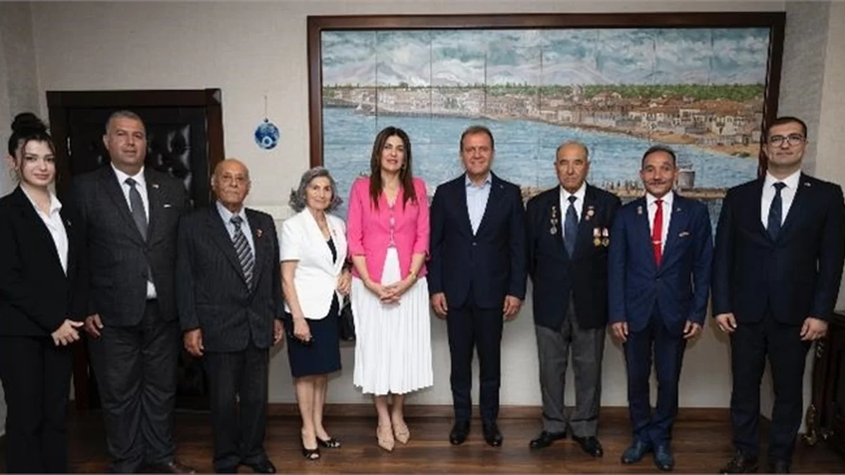 KKTC Mersin Başkonsolosu Mendeli ve Beraberindeki Heyetten, Barış ...