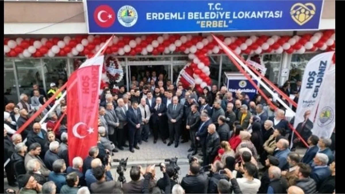 ERDEMLİ BELEDİYESİ KENT LOKANTASI (ERBEL) HİZMETE AÇILDI | Mersin Haber ...