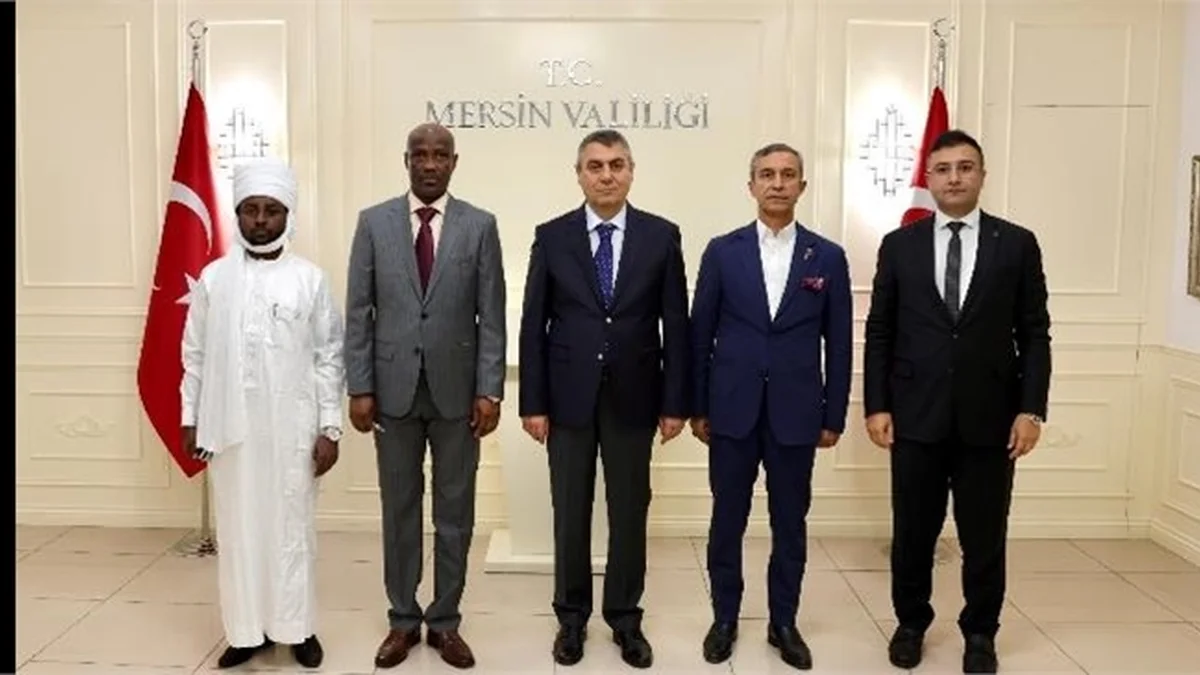VALİ TOROS, ÇAD CUMHURİYETİ TÜRKİYE BÜYÜKELÇİSİ ADOUM DANGAİ NOKOUR ...