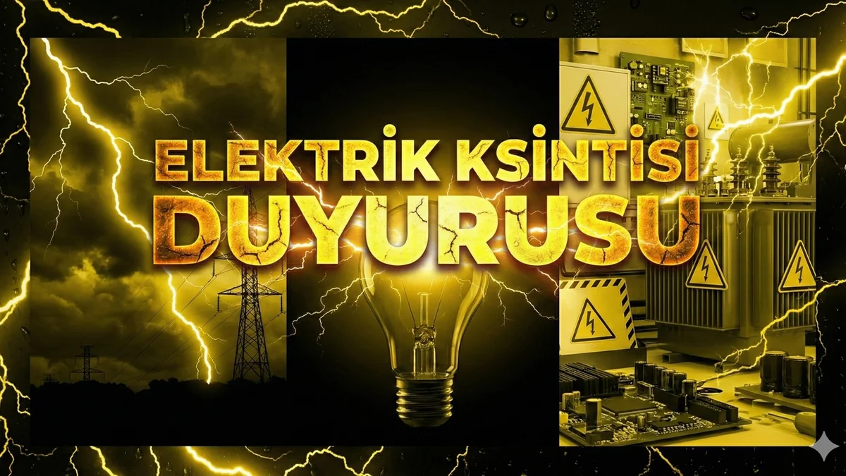 Mersin Gülnar Elektrik Kesintileri (5 Aralık 2025 Cuma ve Takip Eden ...