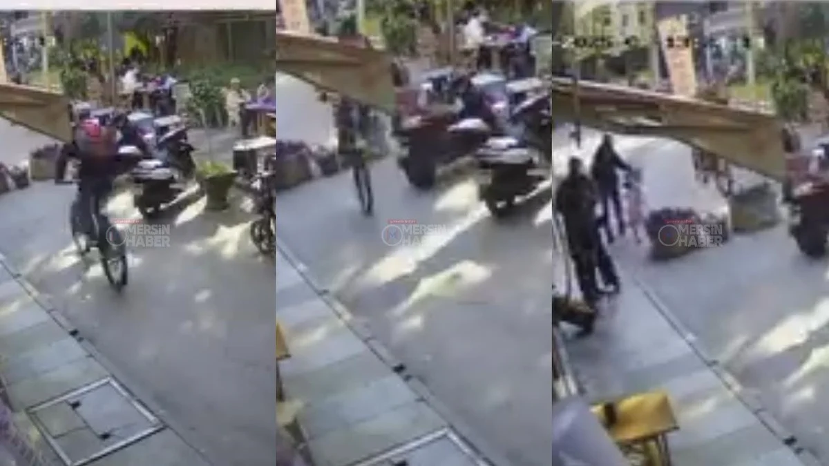 Akdeniz'de Tehlikeli Bisiklet Sürüşü: Şans Eseri Kaza Olmadı | Mersin ...