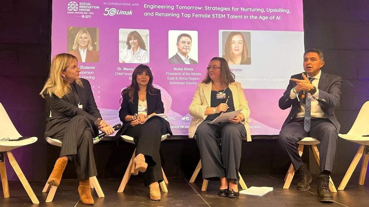 İstanbul'da Mühendis Kızlar, Davos'taki Dünya Ekonomik Forumu'nda ...