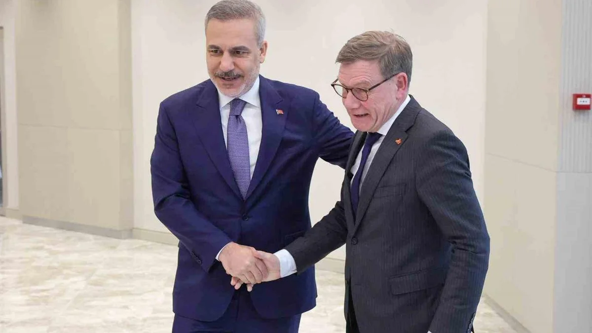 Ankara'da Hakan Fidan ve Johann David Wadephul Bir Araya Geldi | Mersin ...