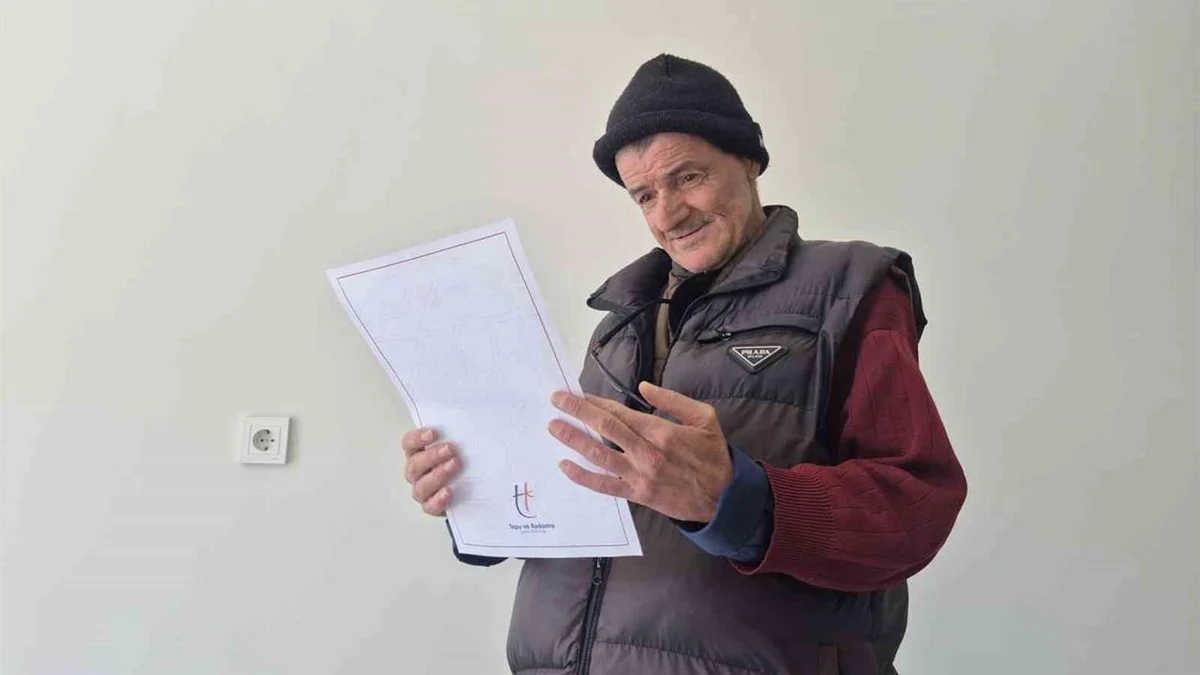 Evsiz kalan engelli vatandaş 6 aylık mücadelesinin ardından evine ...