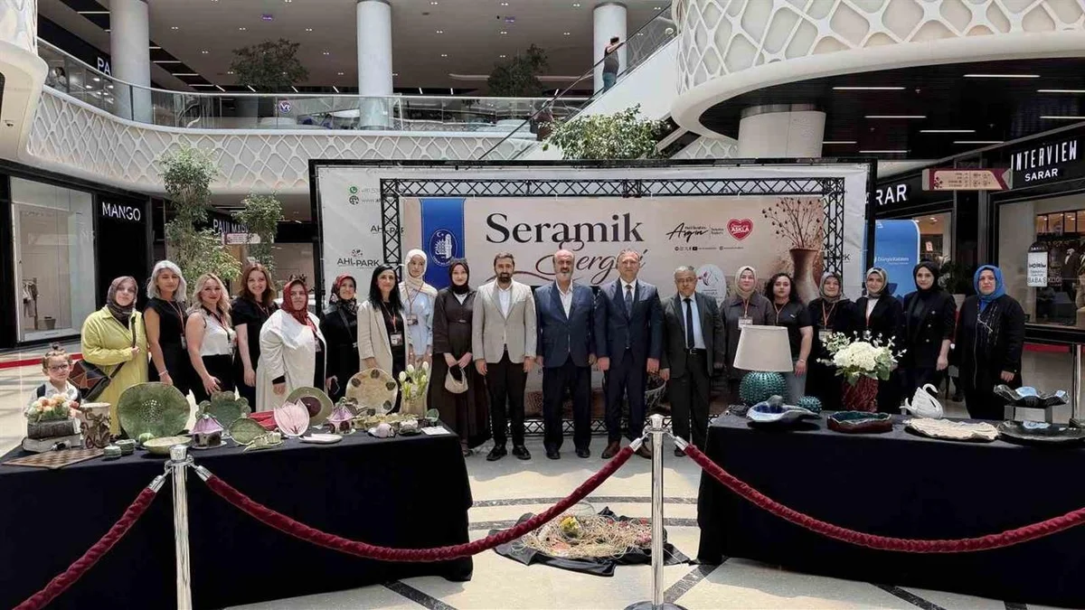 Çorum'da Kursiyerlerin Hazırladığı Seramik Ürünler Sergilendi | Mersin ...