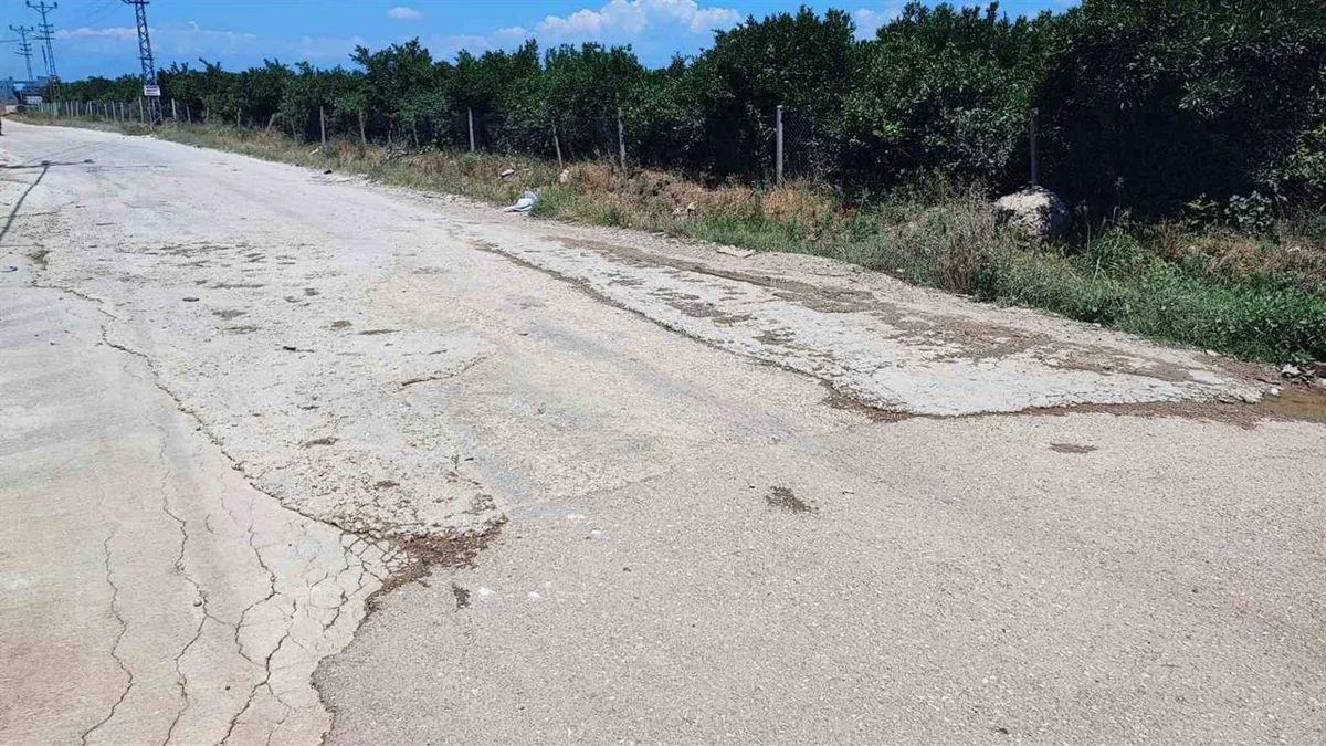 Adana Seyhan'da Çukurları Kapatmak İçin Vatandaşlar Beton Döktürdü ...