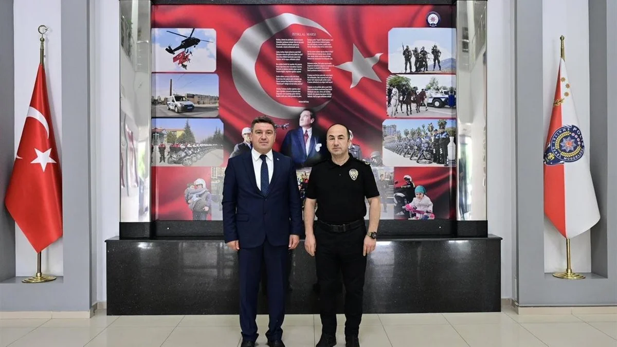 Yargıtay’a atanan Başsavcı Karakülah’tan Emniyet Müdürü Yılmaz’a veda ...