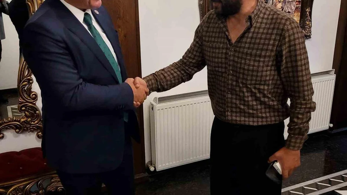 Kars'ta Çekimleri Süren ''Çırak'' Dizisi Setine Başkan Arslan Ziyaret ...