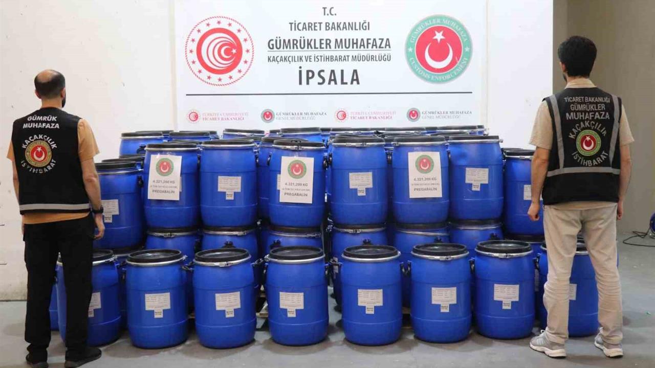 Edirne İpsala Gümrük Kapısı'nda 4 Ton 321 Kilo Uyuşturucu Ele Geçirildi ...